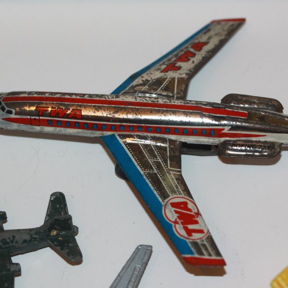 Toys | Vintage Die Cast Plastic Toy Airplanes Lot Of 6 | Poshmark